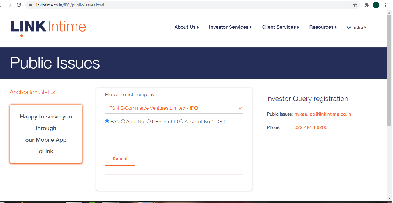 How to check IPO allotment status ? - Invest19 Financial Blog – Guide ...